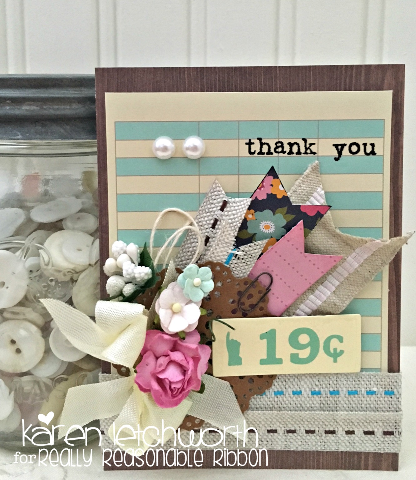 My Cup Runneth Over: Thank You Card With RRR