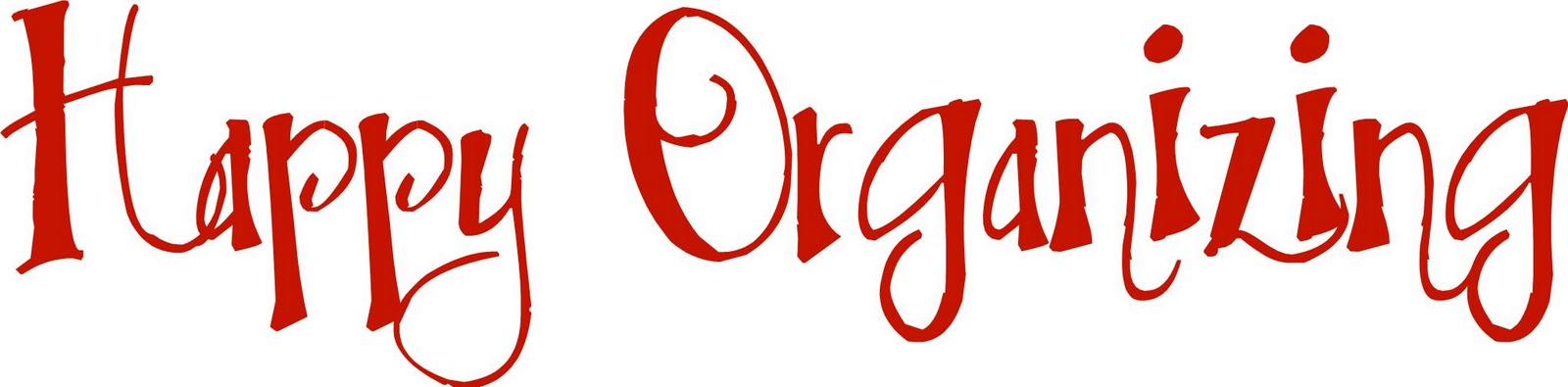 It's Written on the Wall: It's a New Year-Let's Get Organized with Fun ...