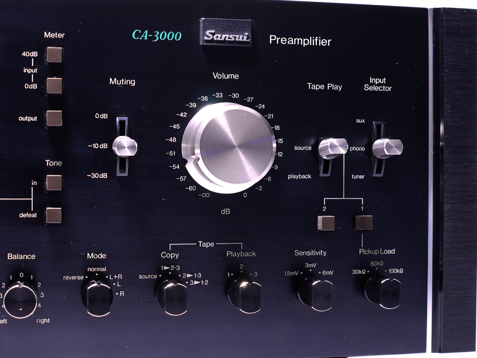 Sansui CA-3000 - Control Amplifier | AudioBaza