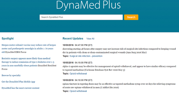 EBSCO - Trial DynaMed Plus