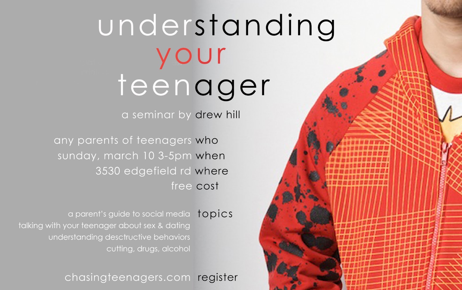 Chasing Teenagers: 'Understanding Your Teenager' Parents Seminar on ...