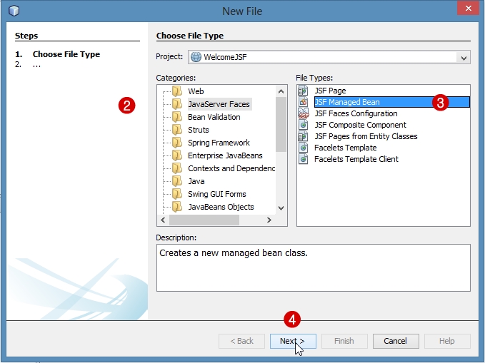 How to Create Your First Java Server Faces (JSF) Web Application ...