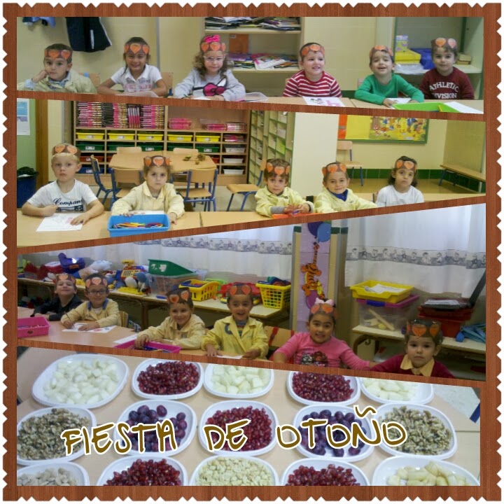 Mi aula de infantil: Fiesta de otoño