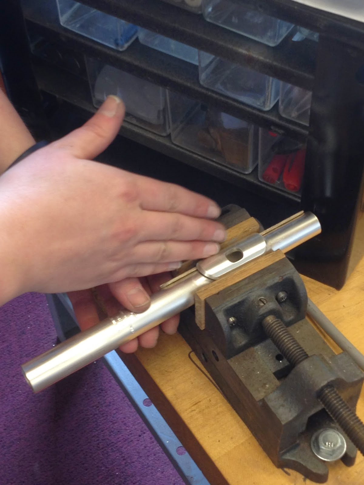 Flute Builder : Shaping the Lip Plate