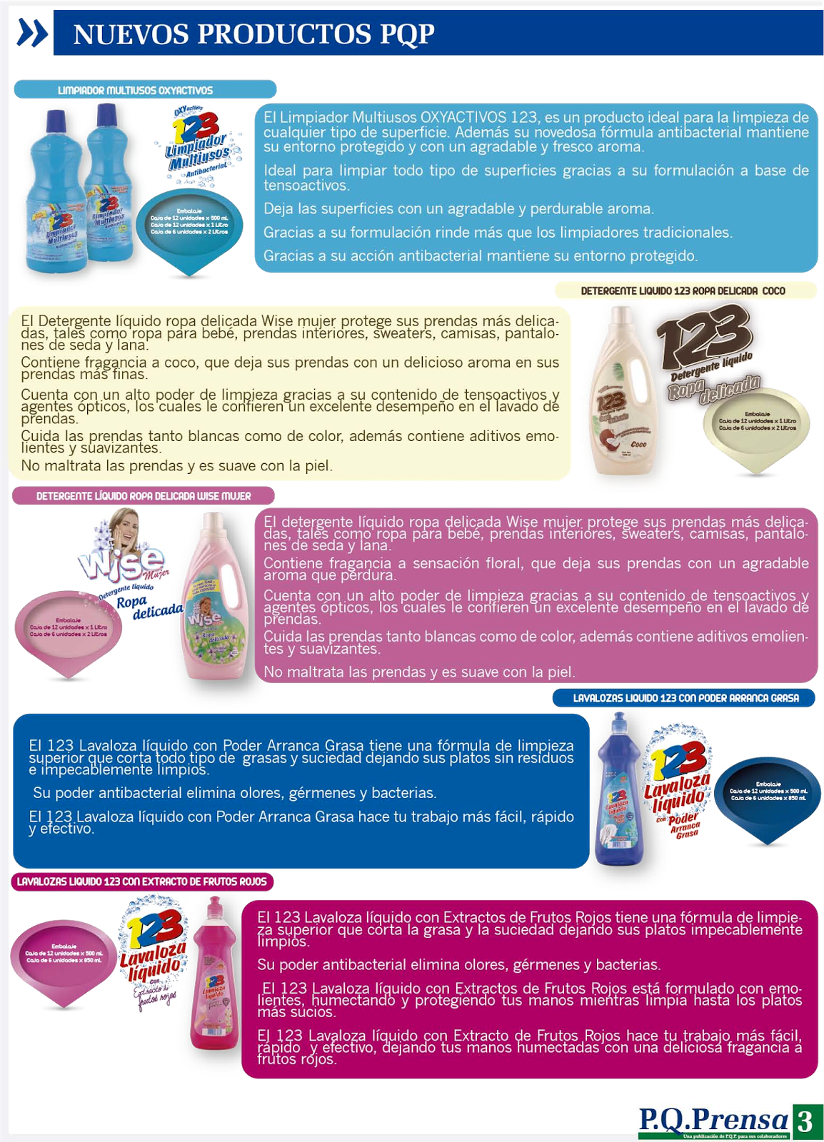 Productos Quimicos Panamericanos: 2013