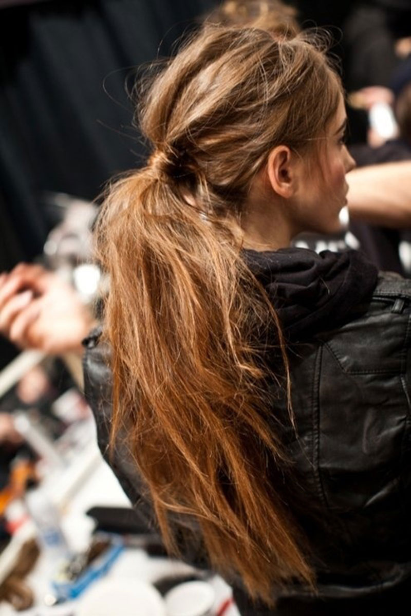 Charcoal alley : . . . Ponytails