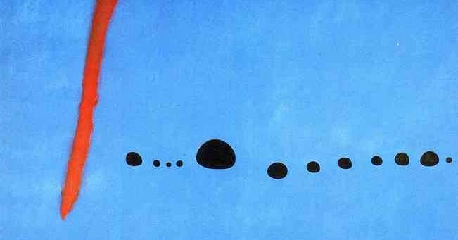 Art for the Blog of It: Blue II, 1961, Joan Miro