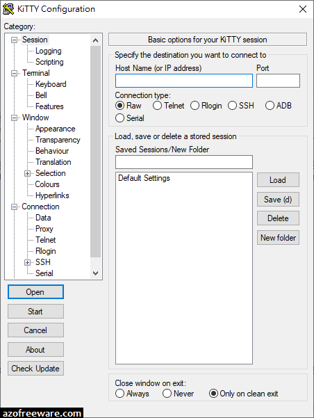 KiTTY 0.76.1.13 免安裝版 - Telnet/SSH連線軟體 修改自PuTTY - 阿榮福利味 - 免費軟體下載