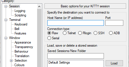 KiTTY 0.76.1.13 免安裝版 - Telnet/SSH連線軟體 修改自PuTTY - 阿榮福利味 - 免費軟體下載