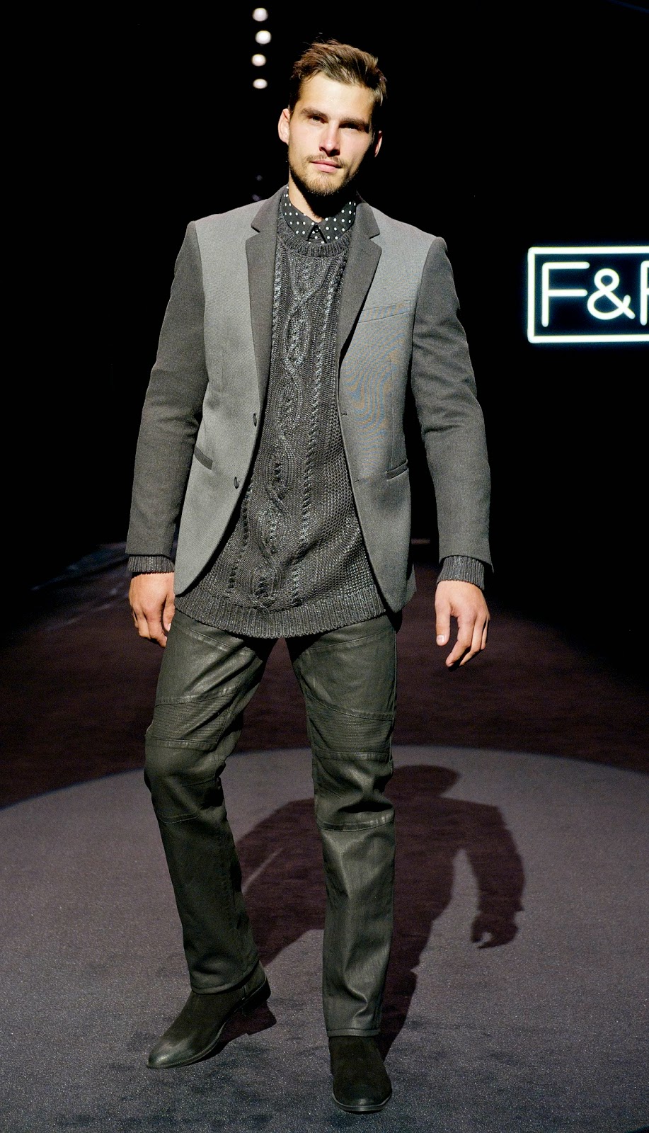 men's styling: F&F Clothing for Men Autumn/Winter 2014 Fashion Show
