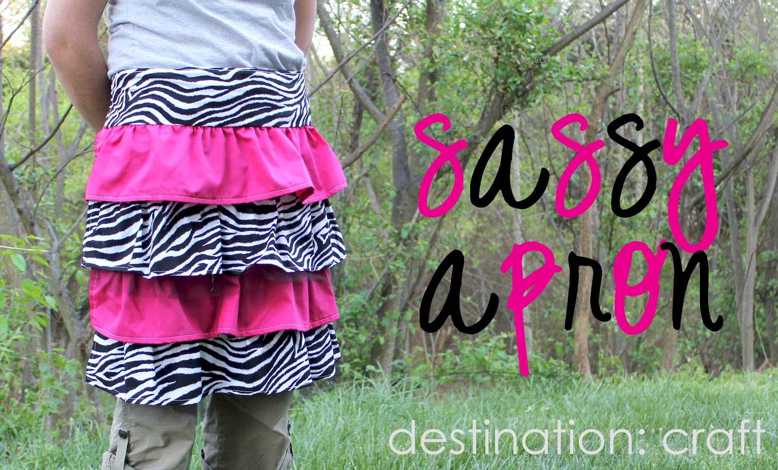 Destination: Craft: Sassy Apron