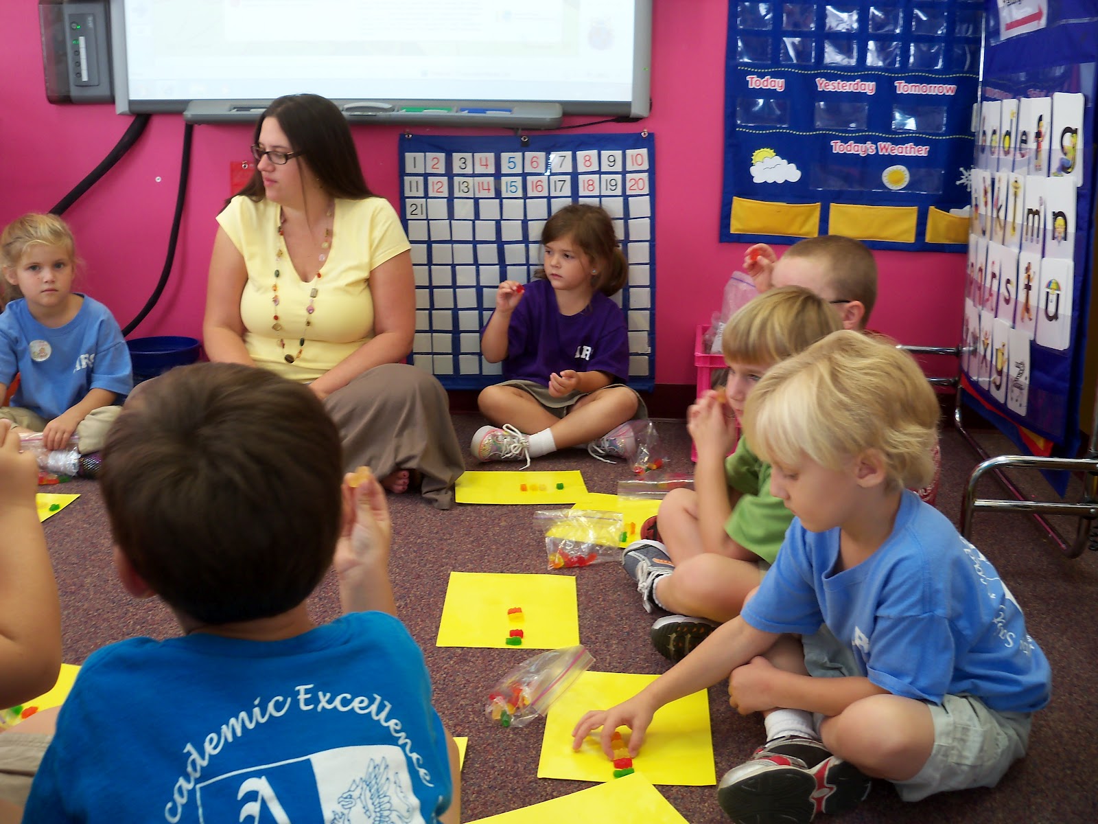 Mrs. Tucker's Class: Gummy Bears & Ordinal Numbers