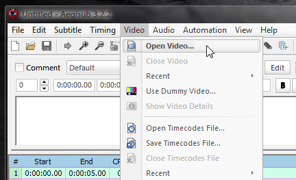 Aegisub create effect - millwolf