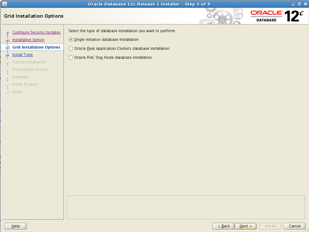 Techie Hub Oracle 12c Db Installation