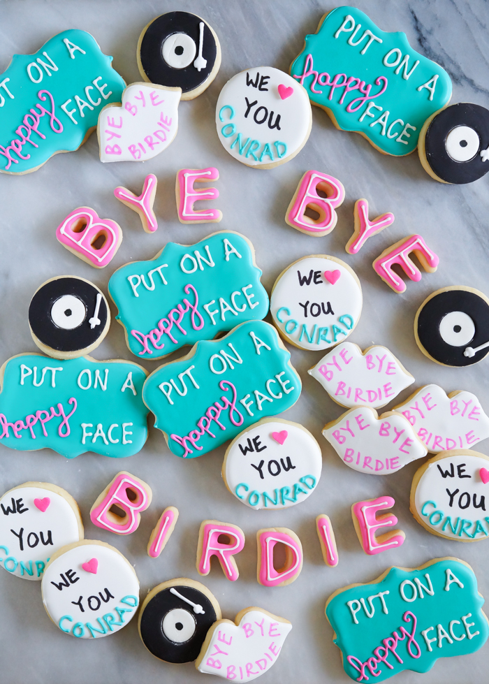 We Love You, Conrad...er, Cookies. (Bye Bye Birdie Cookies) | Bake at 350°