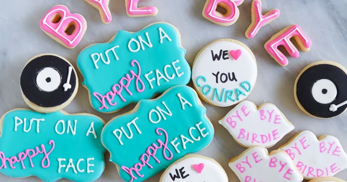 We Love You, Conrad...er, Cookies. (Bye Bye Birdie Cookies) | Bake at 350°