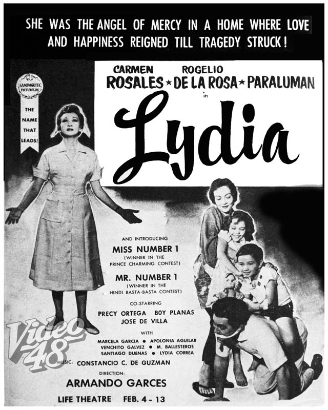 Video 48: THE CARMEN ROSALES- ROGELIO DE LA ROSA SCREEN TANDEM (1940- 56)