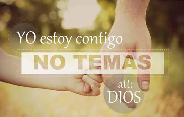 "UNA VIDA CON PROPOSITO": GRAN PROMESA DE DIOS: "YO ESTOY CONTIGO"