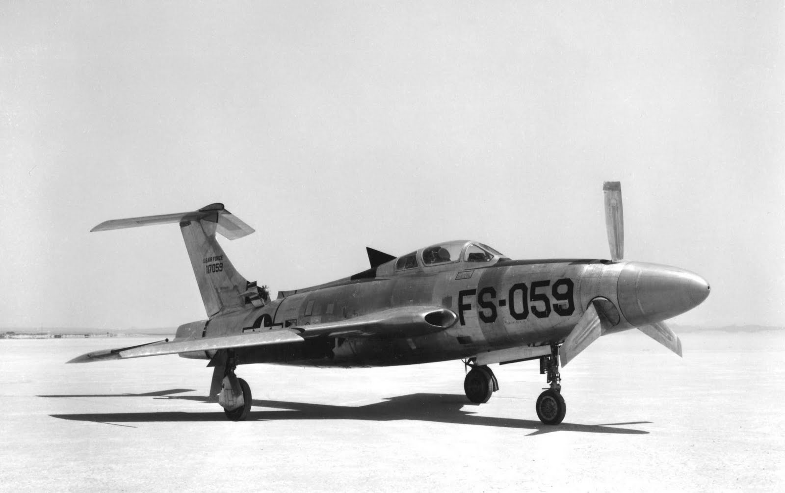 FDRA - Fuerza Aérea: Prototipo: Republic XF-84H Thunderscreech