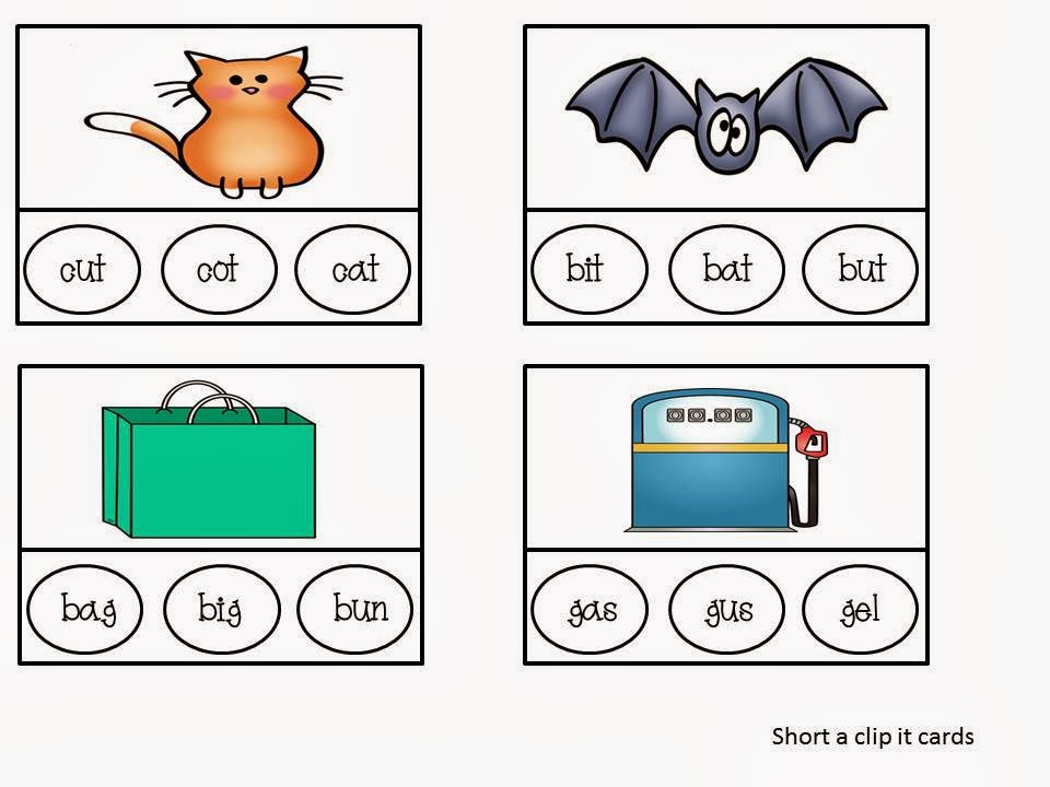 Mackey's Classroom: FREE CVC Packet {Short A}