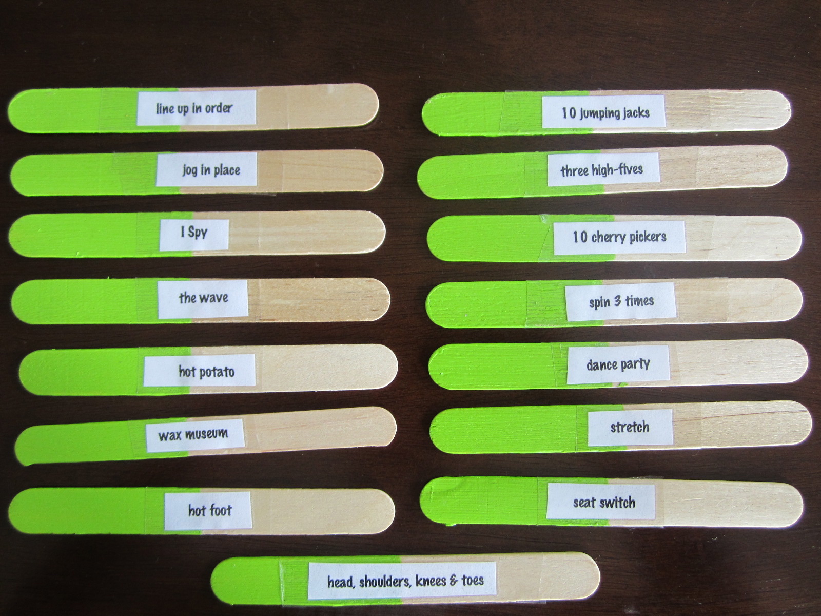Lacy's Letters: Brain Breaks!