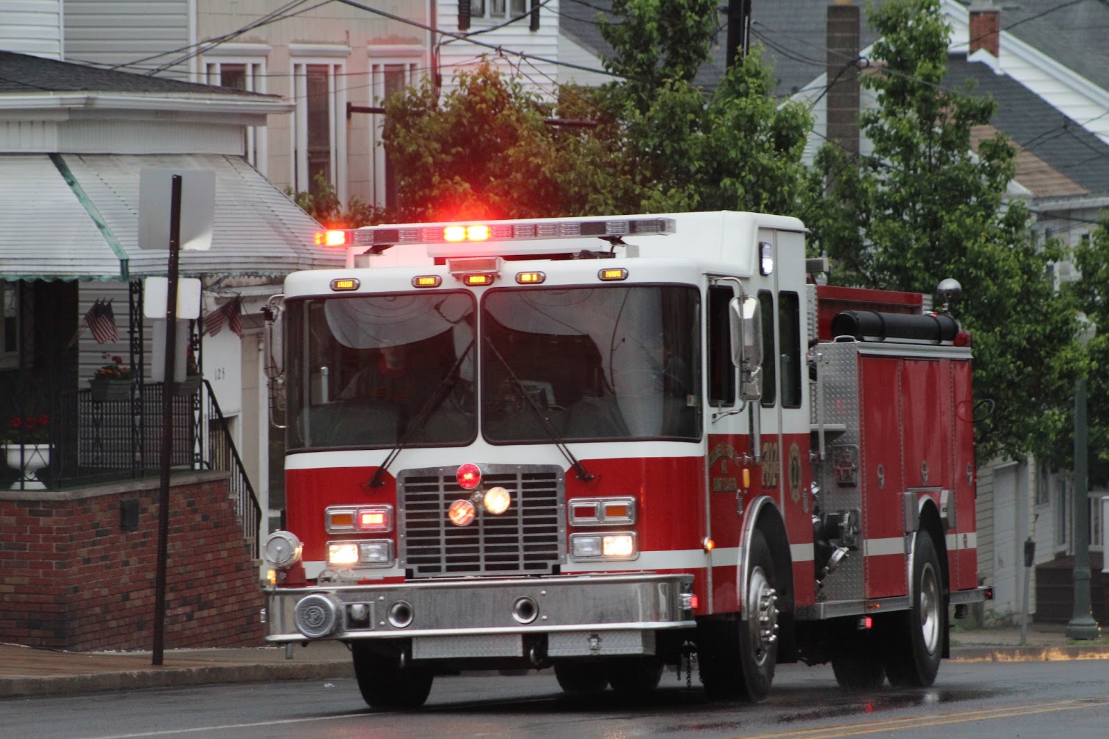 Friendship Fire Company Kicks Off Block Party with Fire Truck Parade