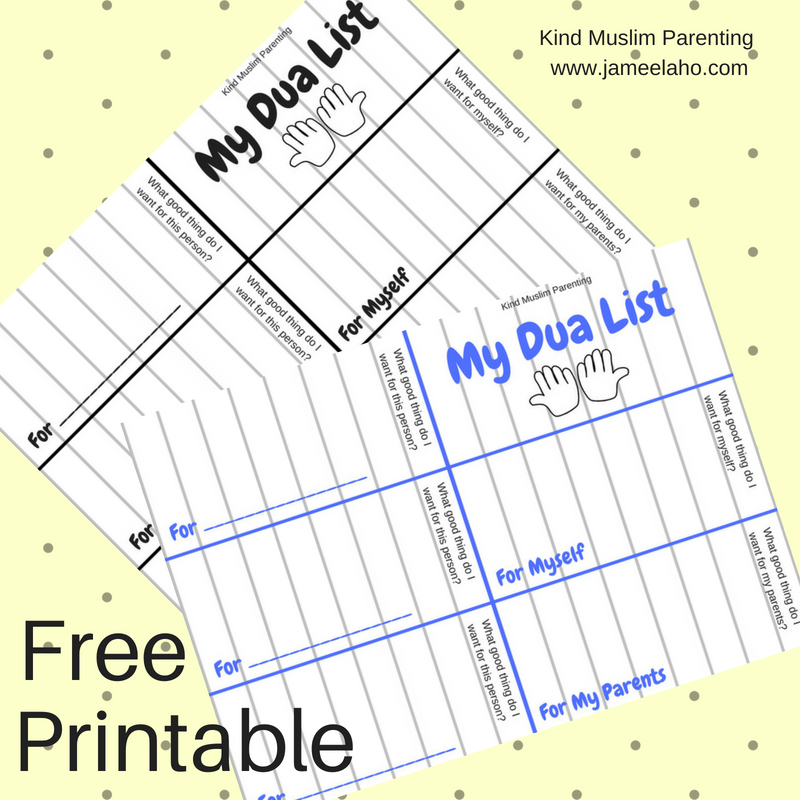 Muslim Parenting: Teach Your Children To Make Dua