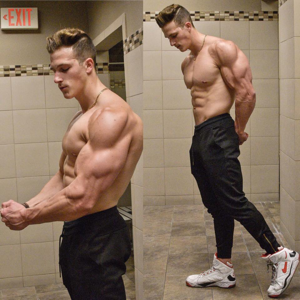 the beauty of male muscle: Brandon