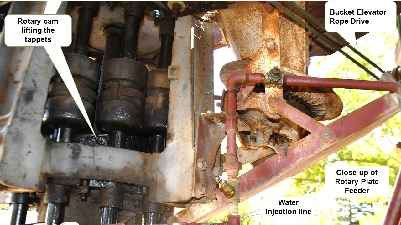 Restoring Historical Mining Equipment: (63) Rotary 10-Stamp Mill Operation