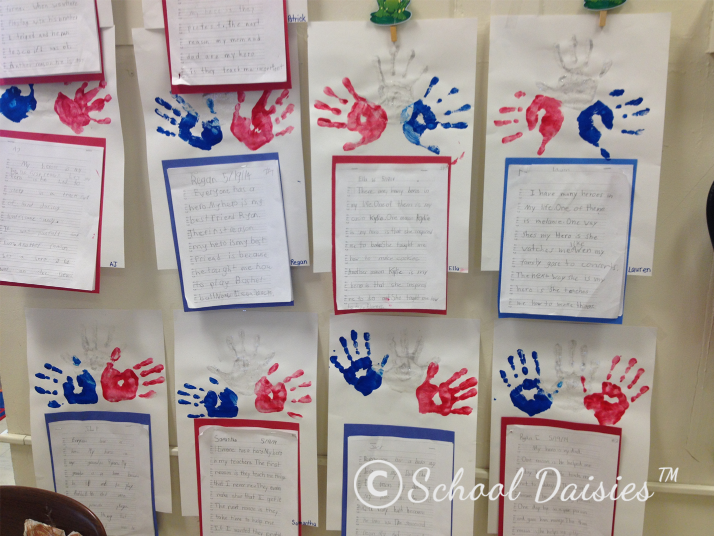 School Daisies-Spend a Day in Second Grade: Memorial Day...My Hero