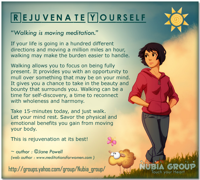 * Nubia_group Inspiration *: Rejuvenate Yourself
