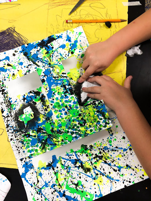 smART Class: Splatter Paint Innitials