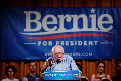 2016 Presidential Election : Bernie Sander's Rises in Polls and Coverage