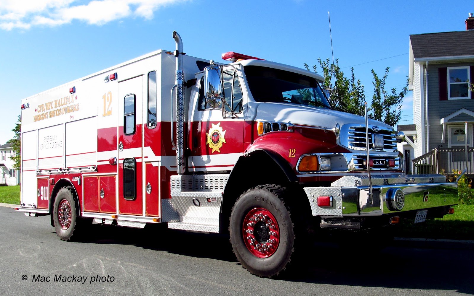 Truckfax: CFB Halifax Fire Apparatus