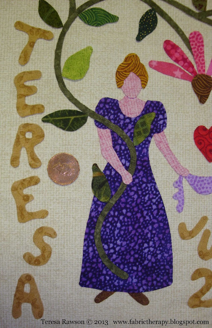 FABRIC THERAPY: The 'how we met' block...