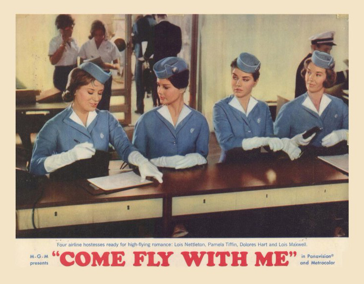 Laura's Miscellaneous Musings: Tonight's Movie: Come Fly With Me (1963 ...
