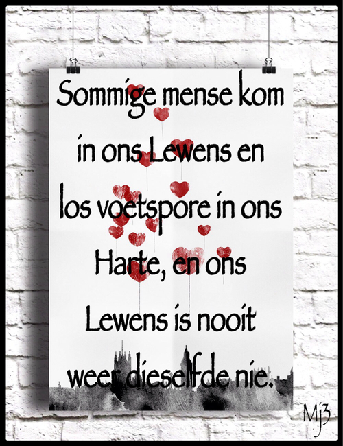 Ons Huis Kimberley: Voetspore...