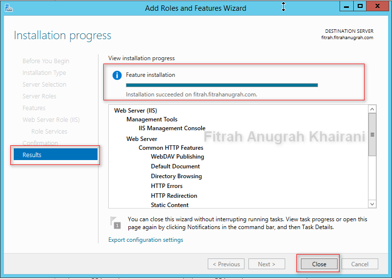Cara Membuat Web Server IIS pada Windows Server 2012 ~ Belajar Sebanyak ...