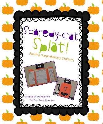 The First Grade Lunchbox: Scaredy-Cat, Splat!