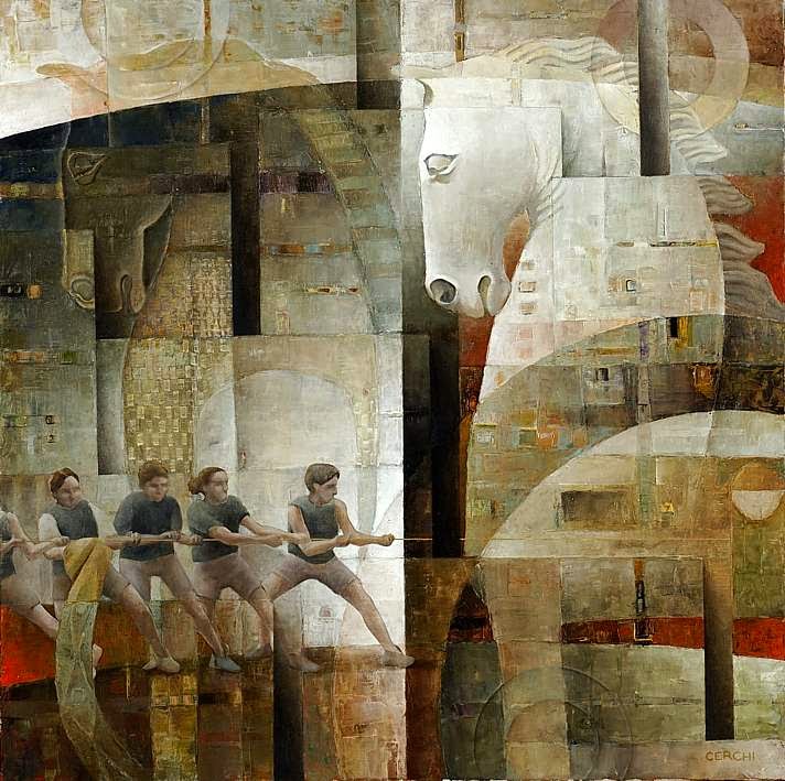 25 Paintings By Sergio Cerchi