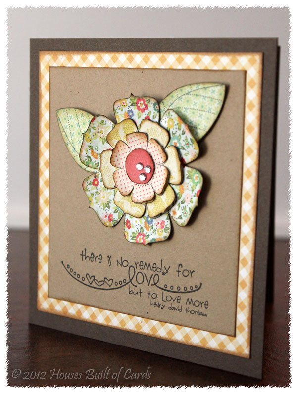 Houses Built of Cards: Growing in Unity - Day 5 - Remedy for Love