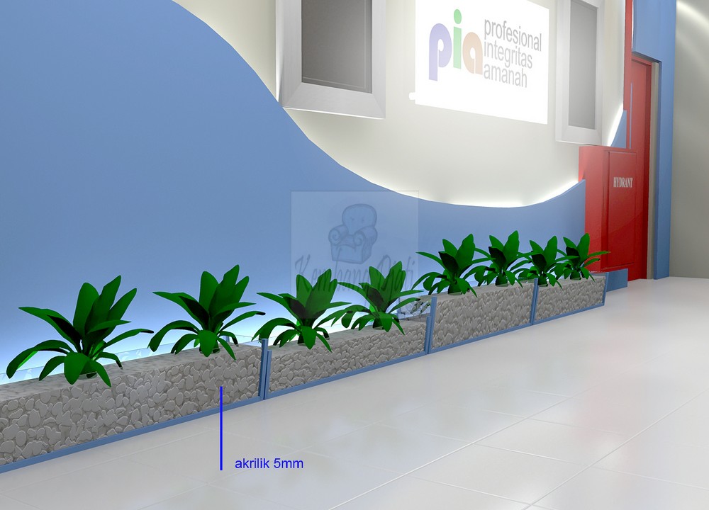 Peta Besar Akrilik Background Dinding Kantor - Furniture Semarang ...