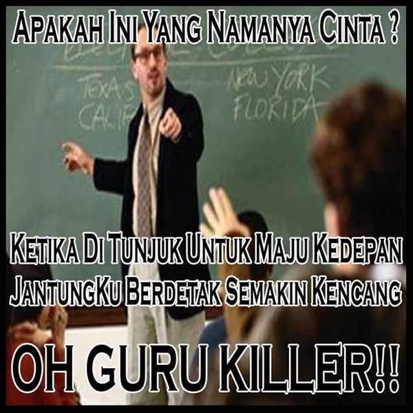 BELAJAR KURIKULUM 2013: MEME LUCU PARODI GURU DAN MURID DISEKOLAH