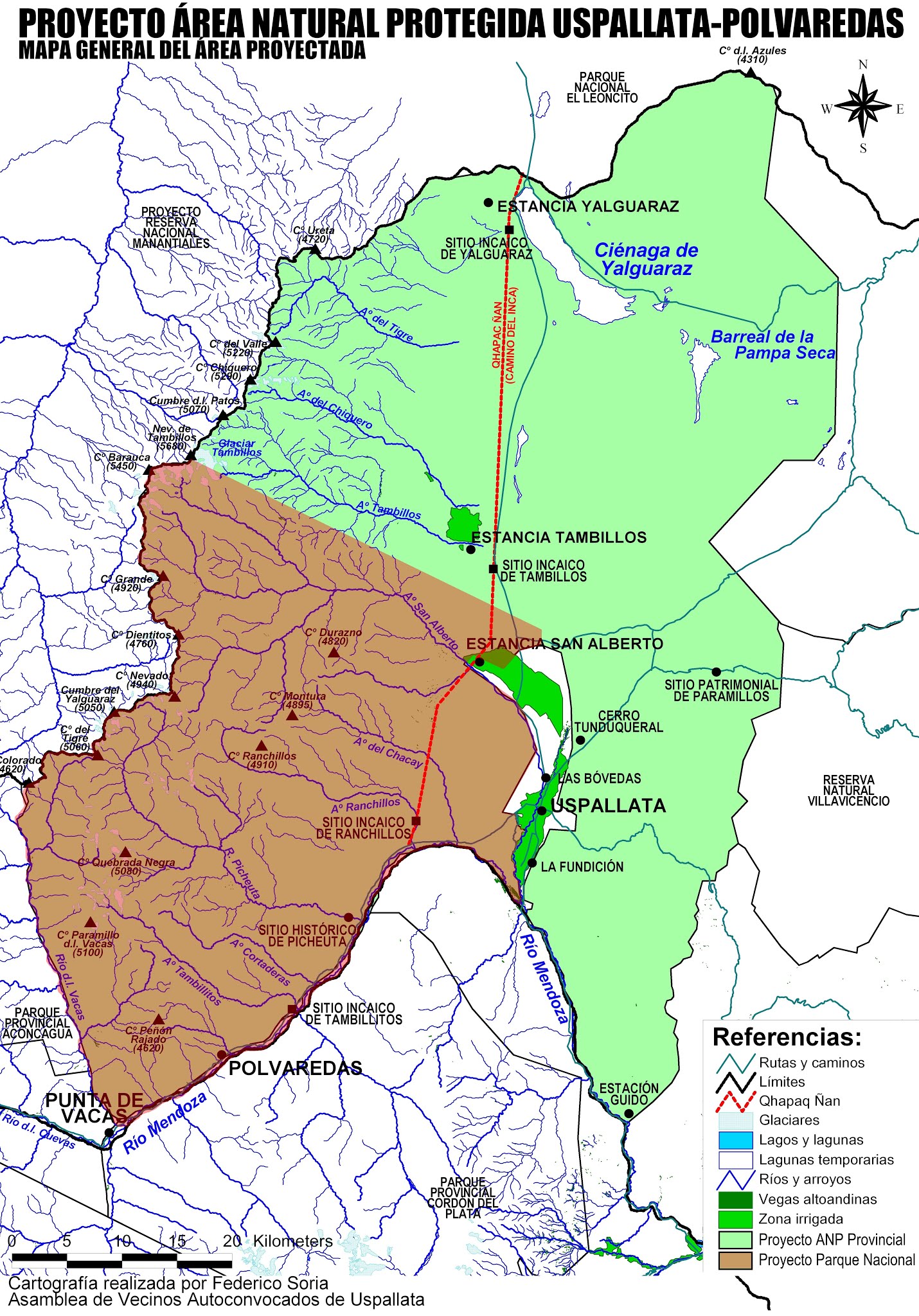 PROYECTO ÁREA NATURAL PROTEGIDA USPALLATA - POLVAREDAS
