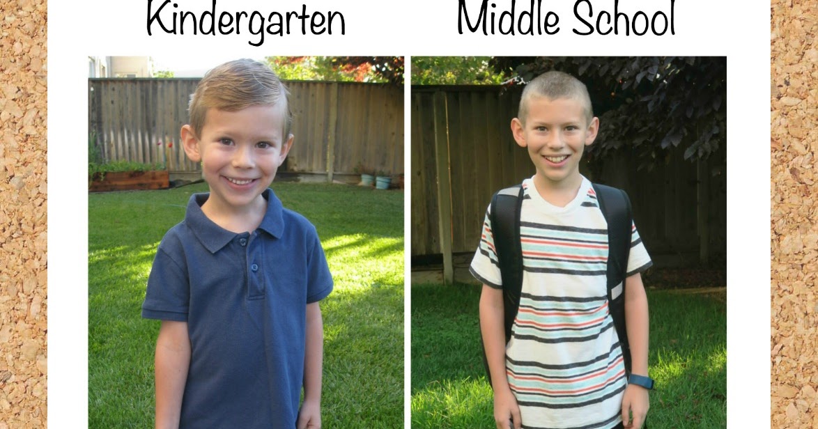 Cindy deRosier: My Creative Life: First Day of Middle School