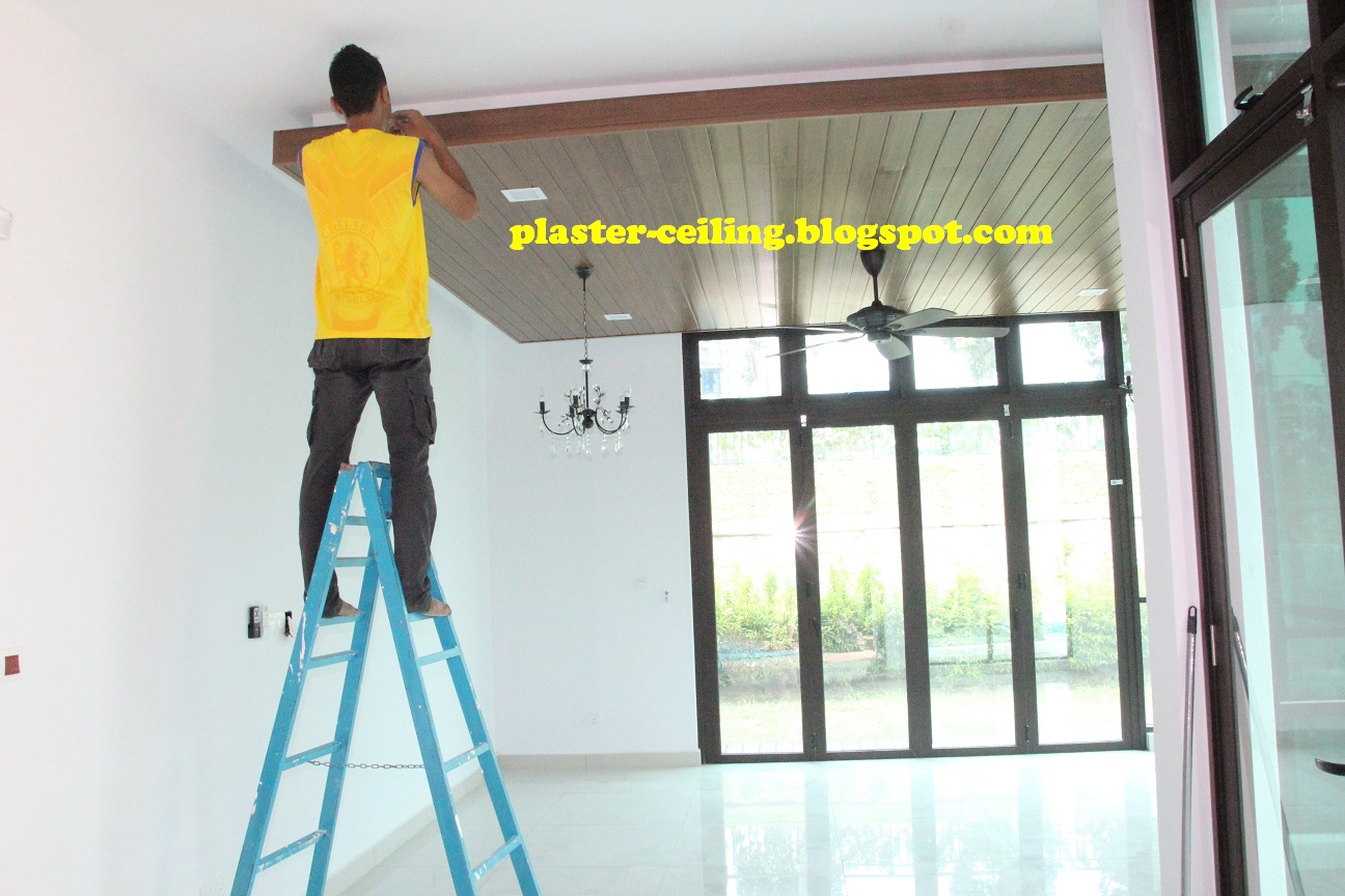 PLASTER CEILING: CEILING KAYU