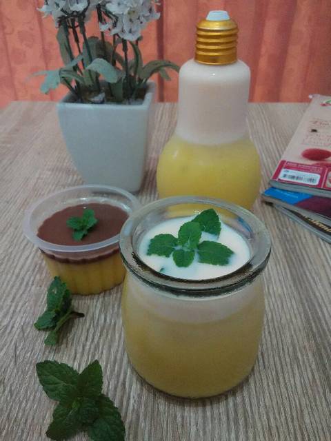 Puding & Pudot (Puding Sedot) Mangga by Shanty Anggraini | Resep ...