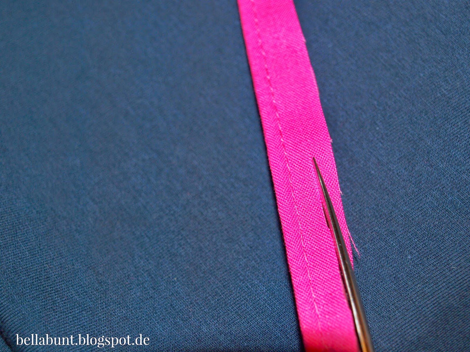 Bella Bunt by Daria Hallmann: Tutorial- Wie kommt die Paspel in den Miro?