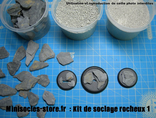 Minisocles Le Blog: [Tuto] Utilisation du kit de soclage rocheux 1