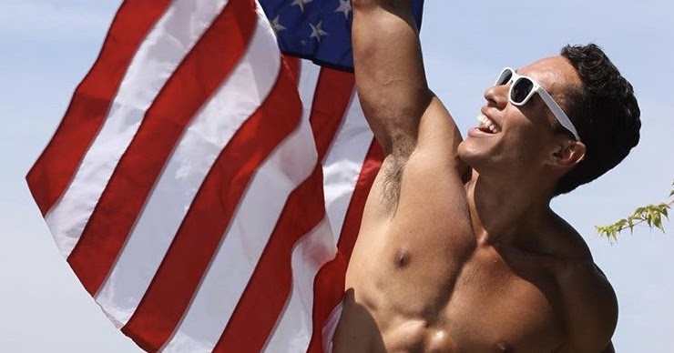 Speedo Musings: American Flag